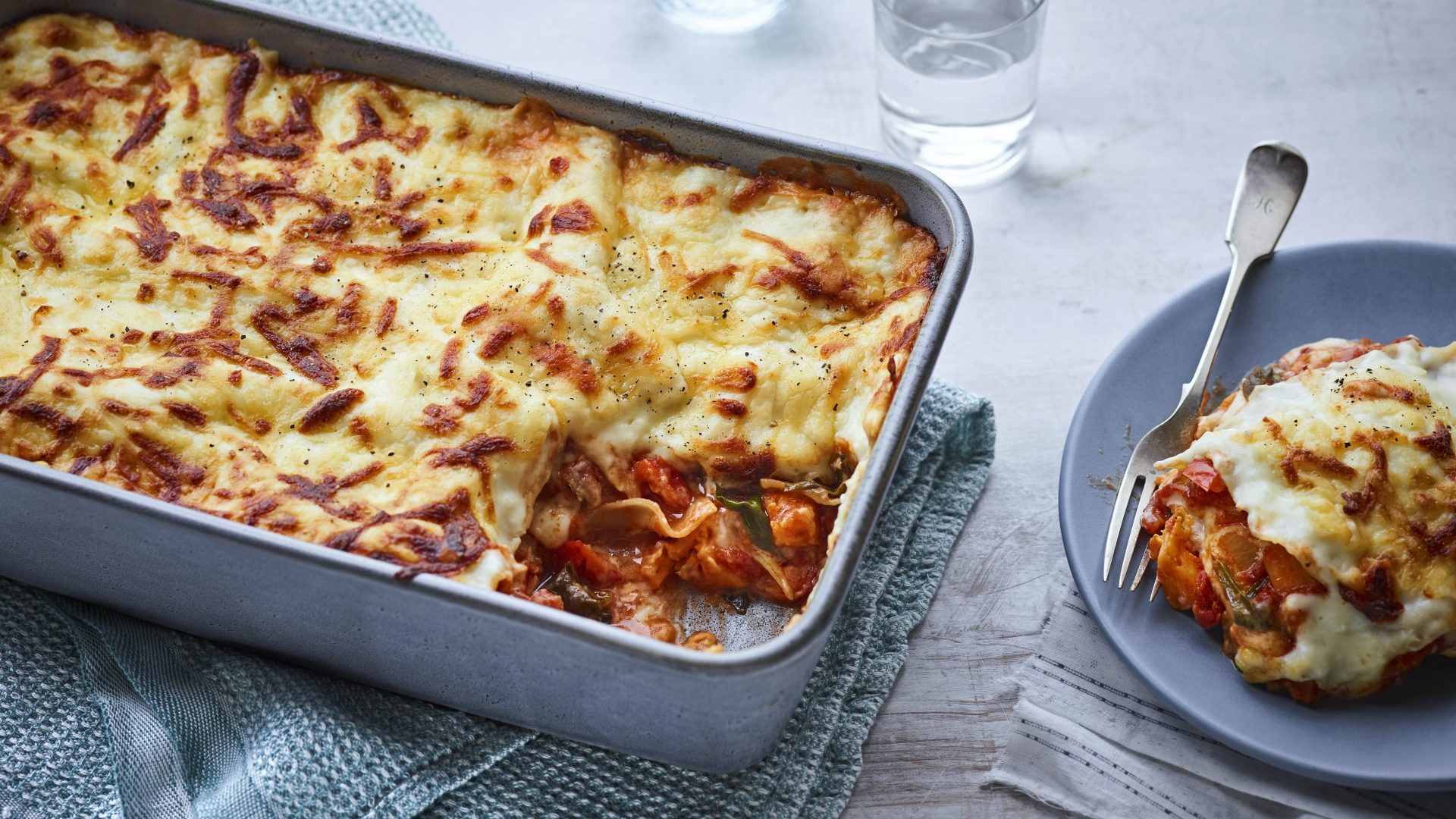 Vegetable Lasagna Using Bread Without Oven Super Cheesy Yet Delicious
