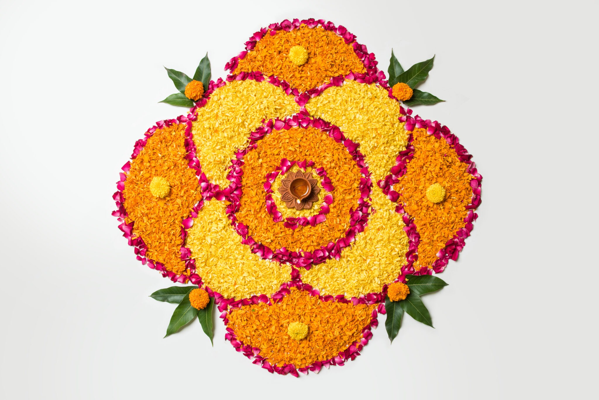 Simple and Sustainable Diwali Rangoli Ideas